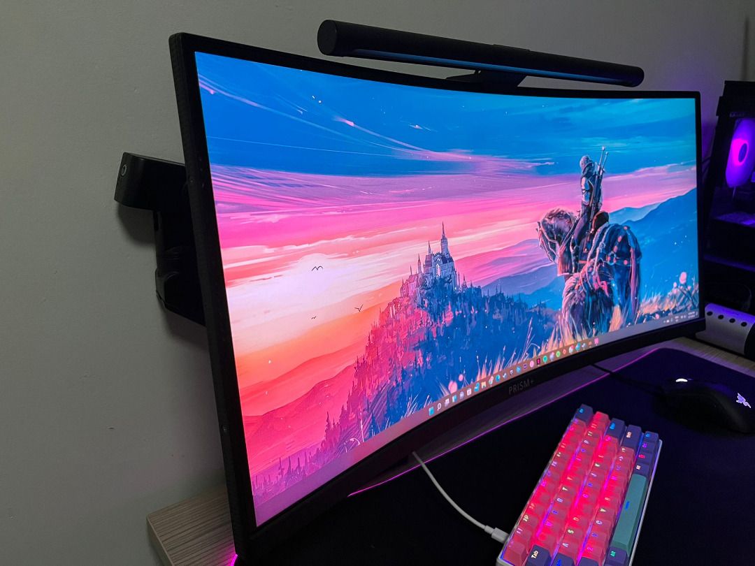 PRISM+ X290 29" Curved Gaming Monitor screen 29inch, Computers & Tech ...