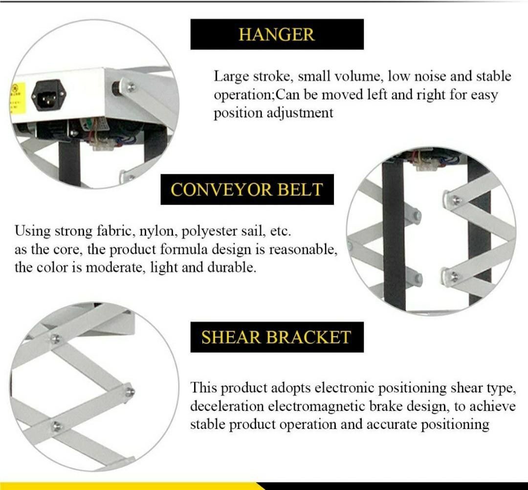 Projector Lift Motorized Ceiling Projector Scissor Bracket Projector ...