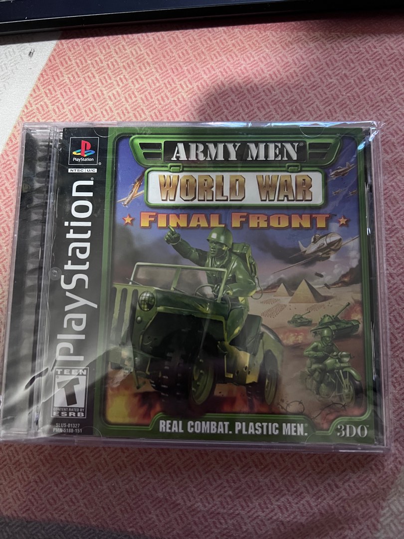 Ps1 army man world war final front, 電子遊戲, 電子遊戲, PlayStation - Carousell