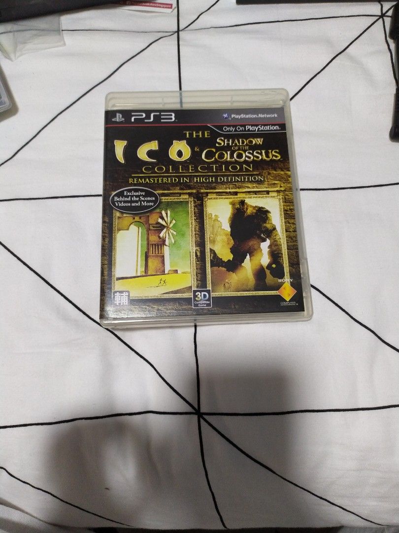 PS3 The ICO and Shadow of the Colossus Collection Remastered, Video ...
