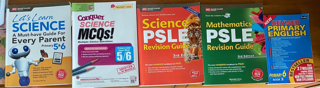 PSLE Revision Guide, Hobbies & Toys, Books & Magazines, Assessment ...