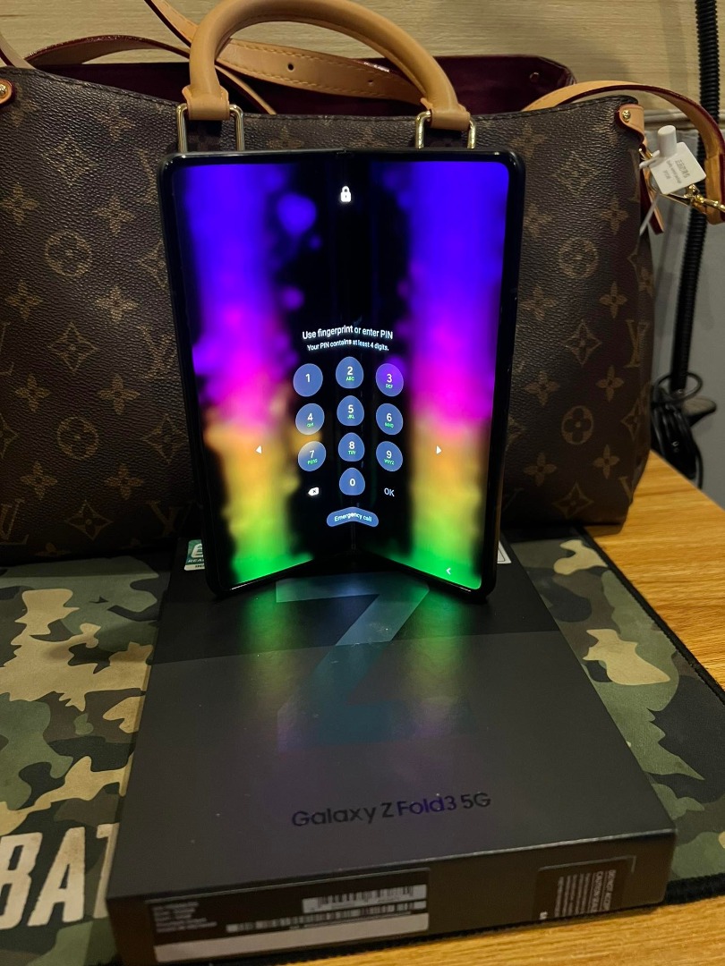 RUSH SALE SWAP Samsung Fold 3 512gb complete NTC, Mobile Phones ...
