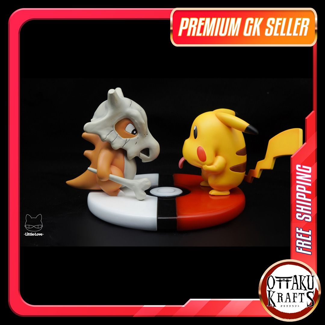 【READY TO SHIP】Cubone X Pikachu | Little Love Studio | Pokemon【FREE ...