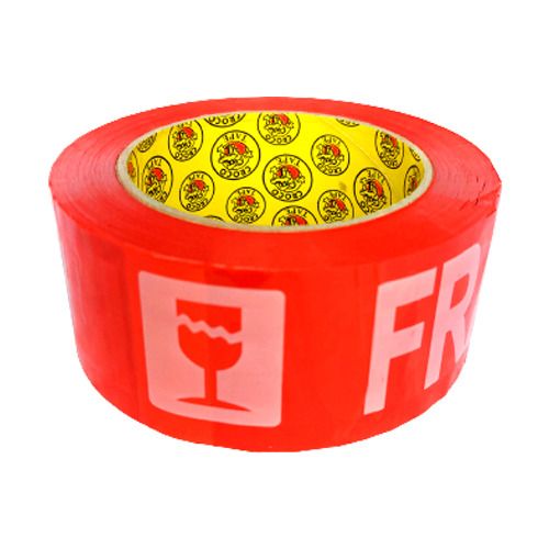 Red Fragile Packaging Tape Croco Brand 2 x 100 Meters, Commercial ...