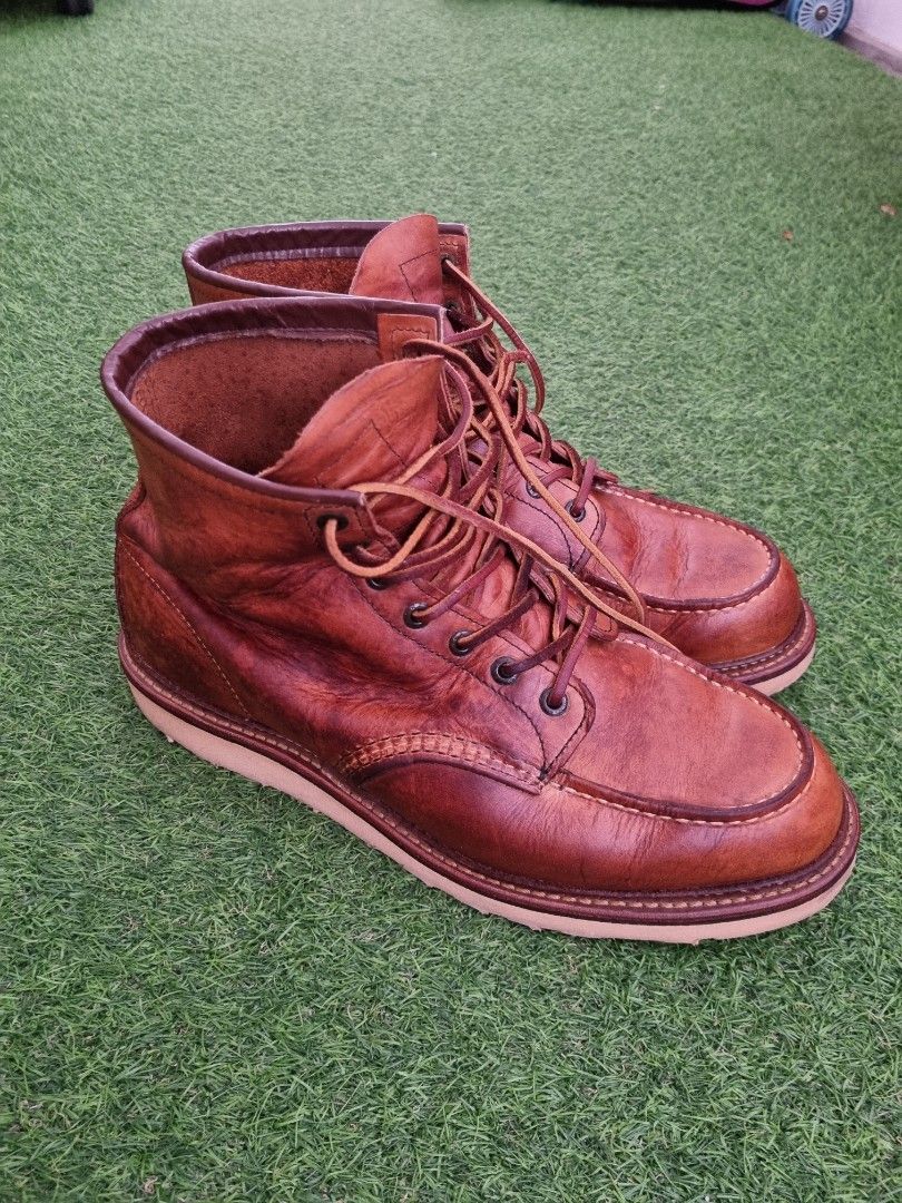 Red wing 1907 US12, Men's Fashion, Footwear, Boots on Carousell