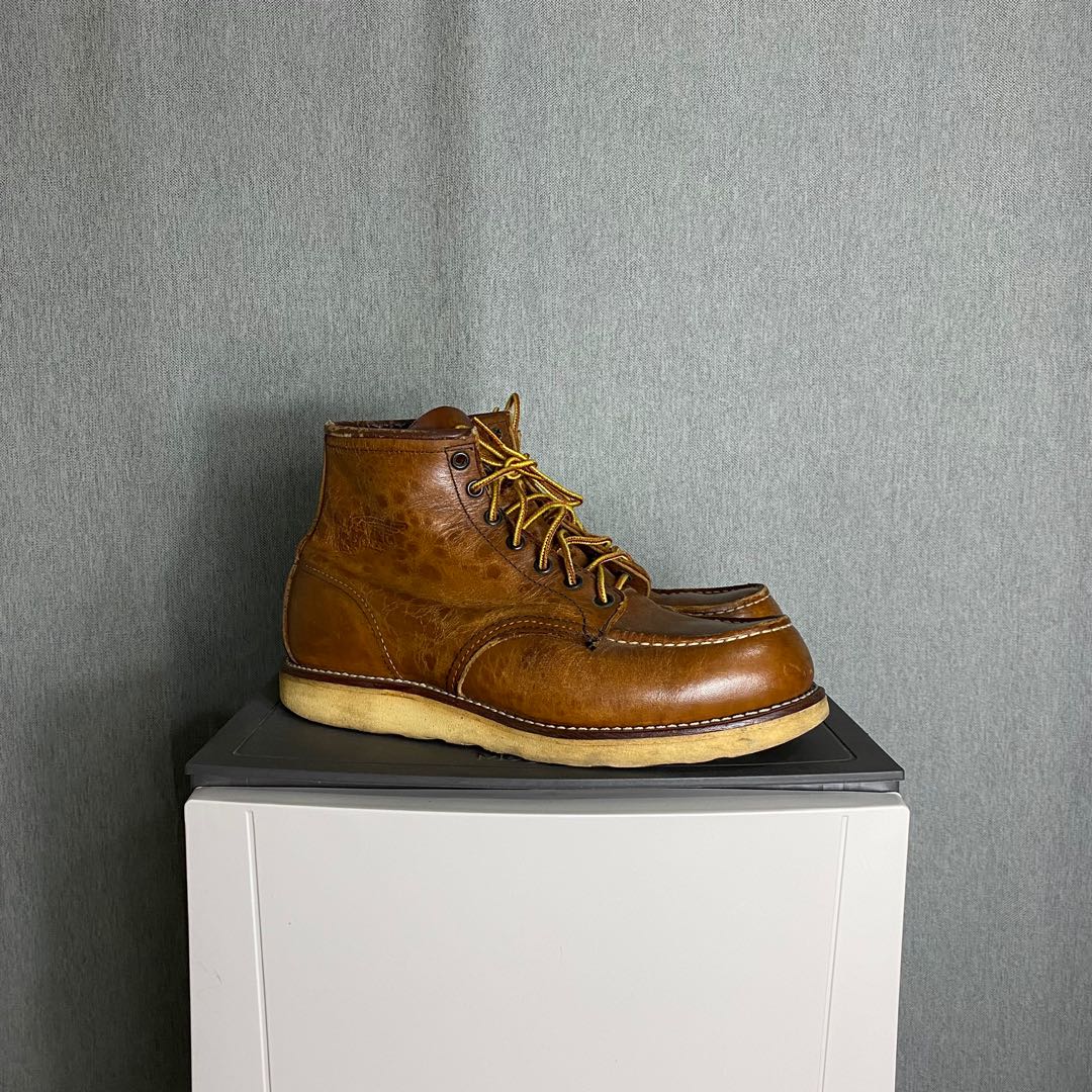 Red Wing E 875 - Classic Moc Toe Boots, Men's Fashion, Activewear on ...