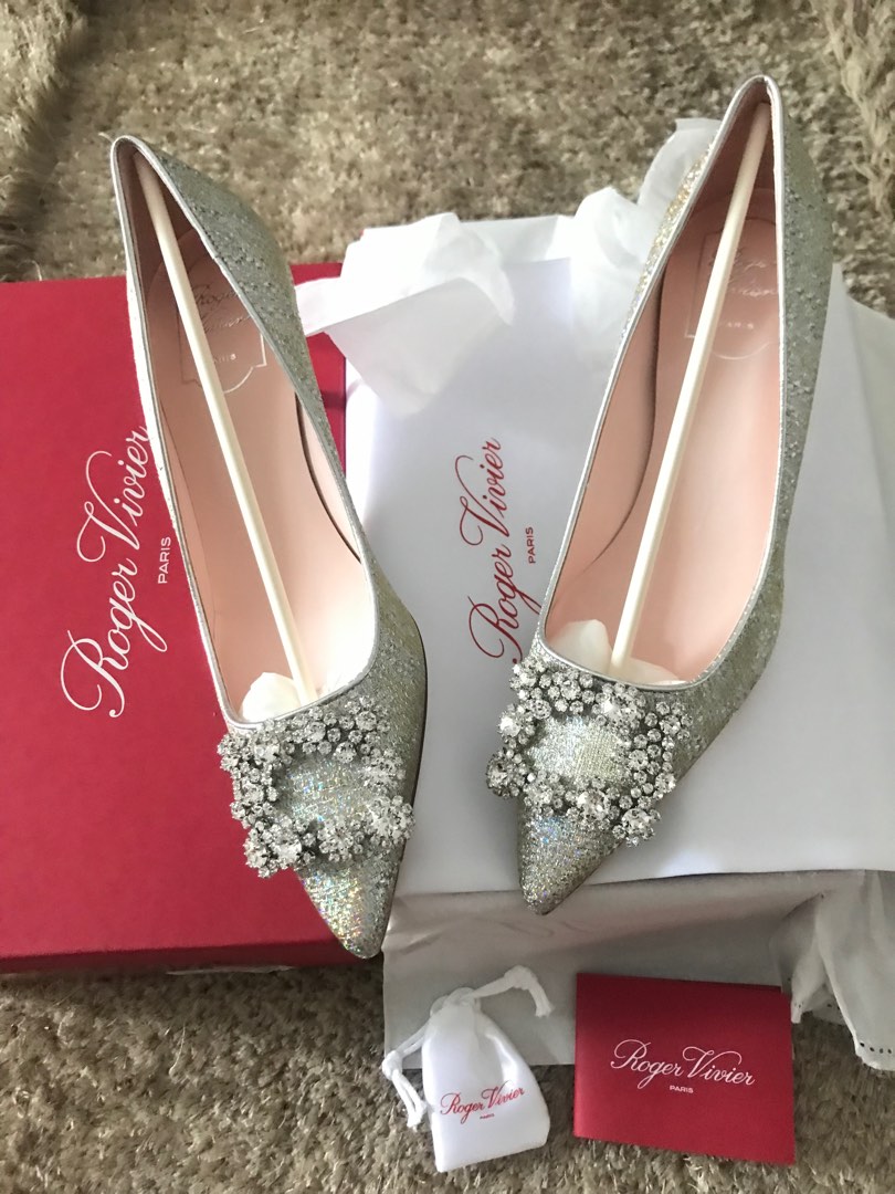 roger vivier paris sepatu mewah sultan luxury crystal cinderella sz dm ...