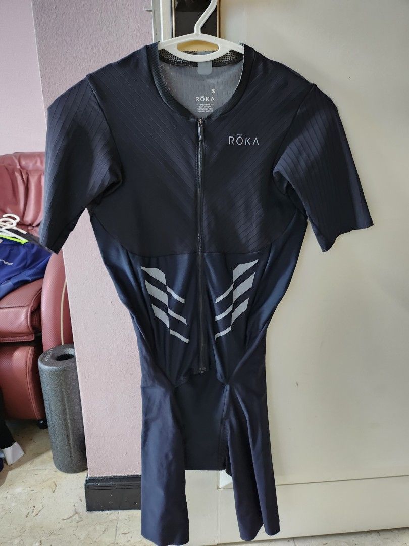ROKA MEN'S GEN II ELITE AERO SHORT SLEEVE TRI SUIT, Sports Equipment ...