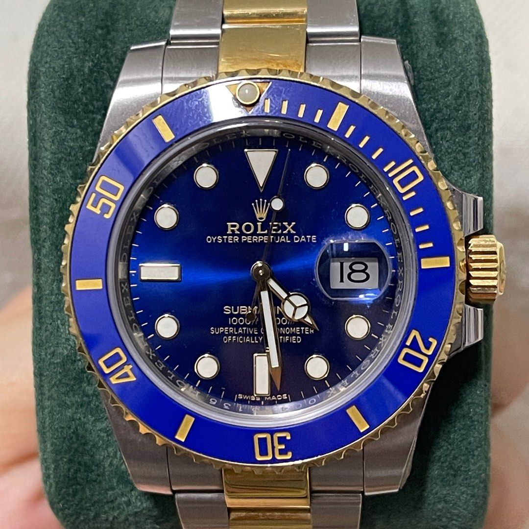 Rolex Submariner Bluesy 2018, Luxury, Watches on Carousell