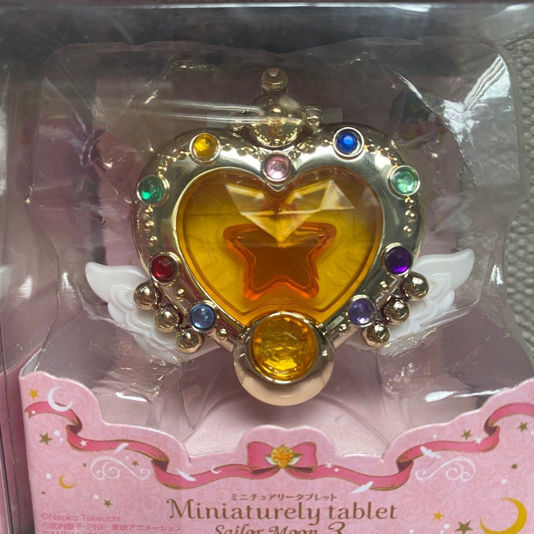 SET: Sailor Moon Miniaturely Tablet Series 3 Star Compact Chibi Compact ...