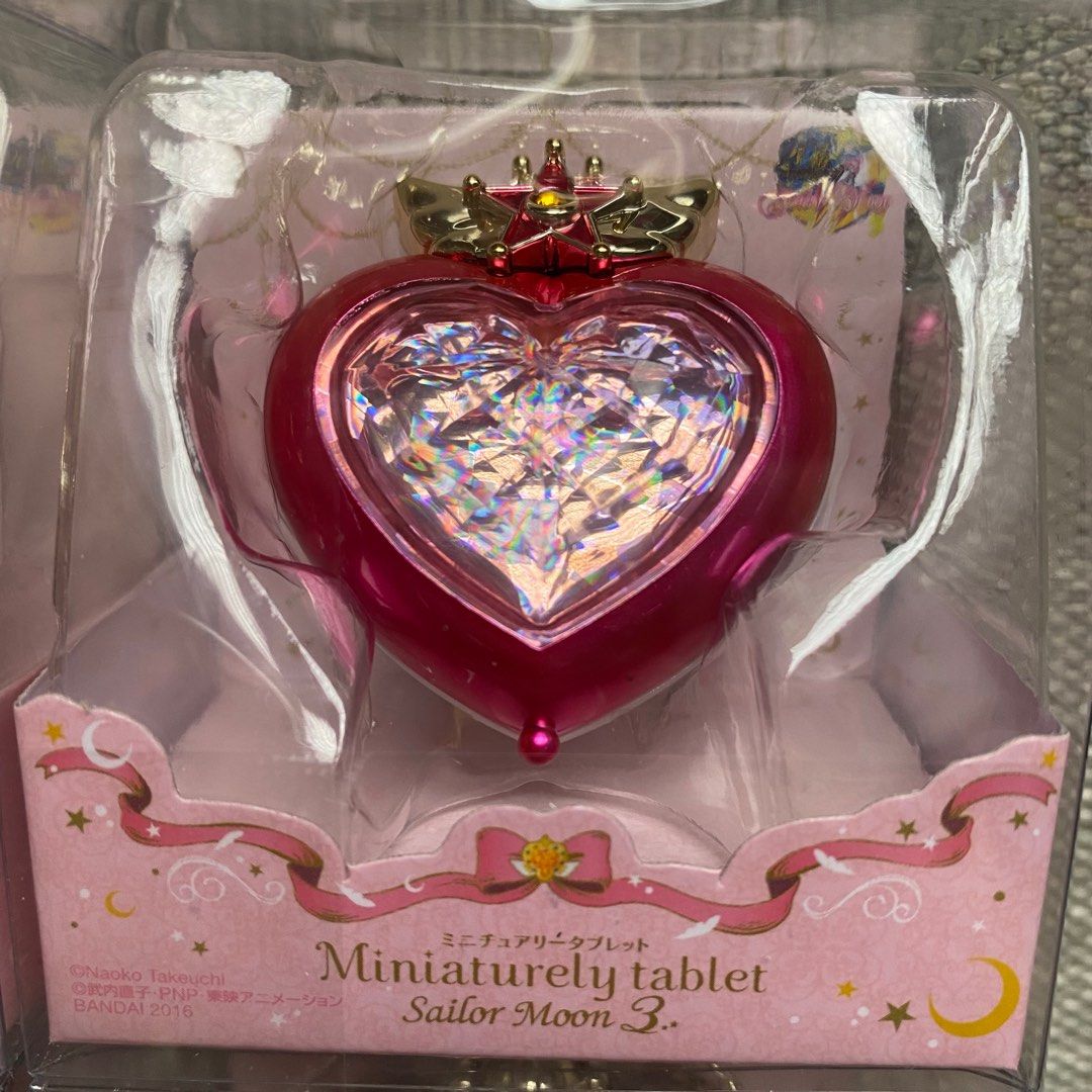 SET: Sailor Moon Miniaturely Tablet Series 3 Star Compact Chibi Compact ...