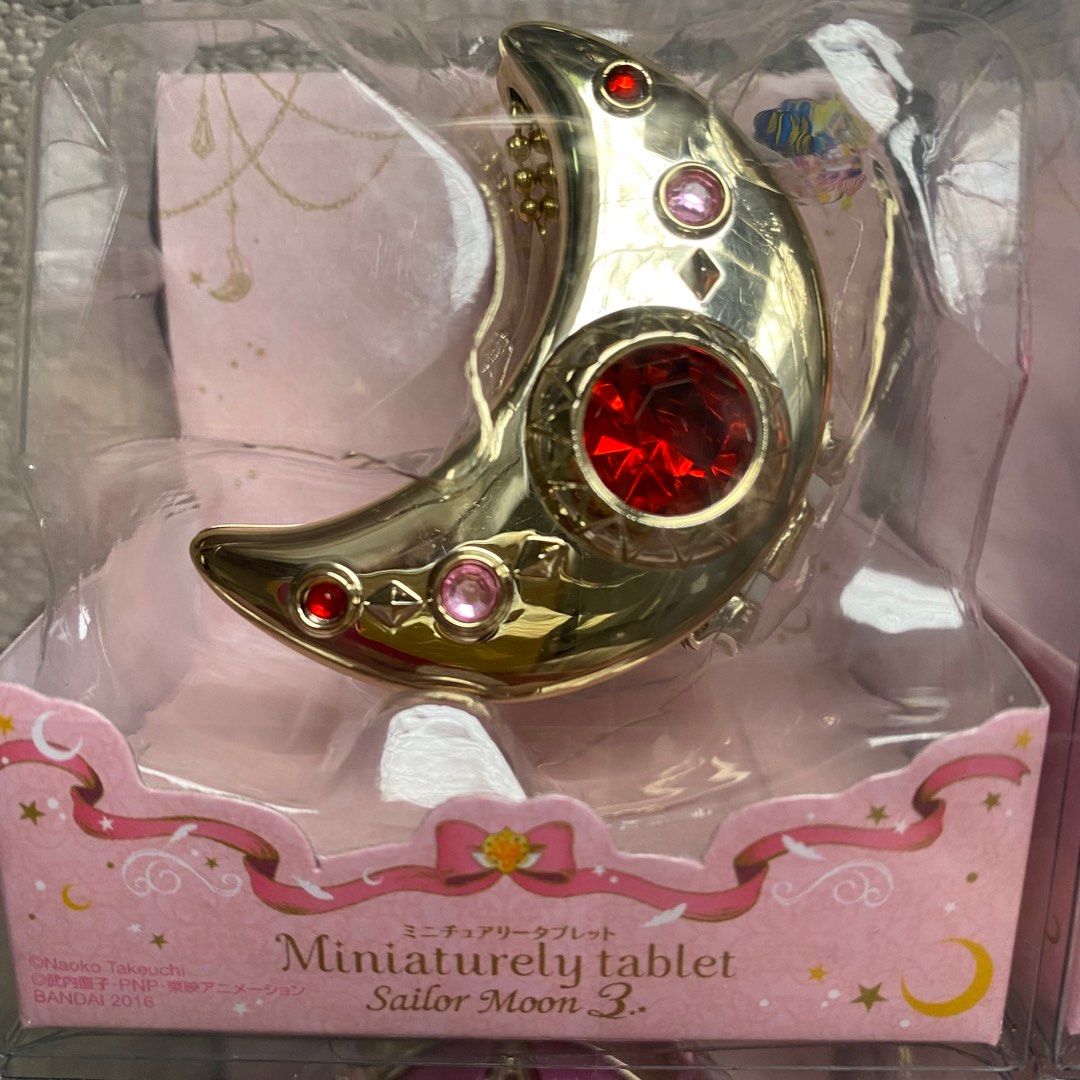 SET: Sailor Moon Miniaturely Tablet Series 3 Star Compact Chibi Compact ...