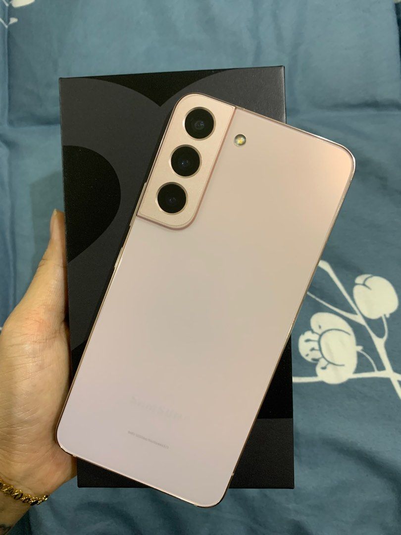 Samsung S22 128GB Pink Gold, Mobile Phones & Gadgets, Mobile Phones ...