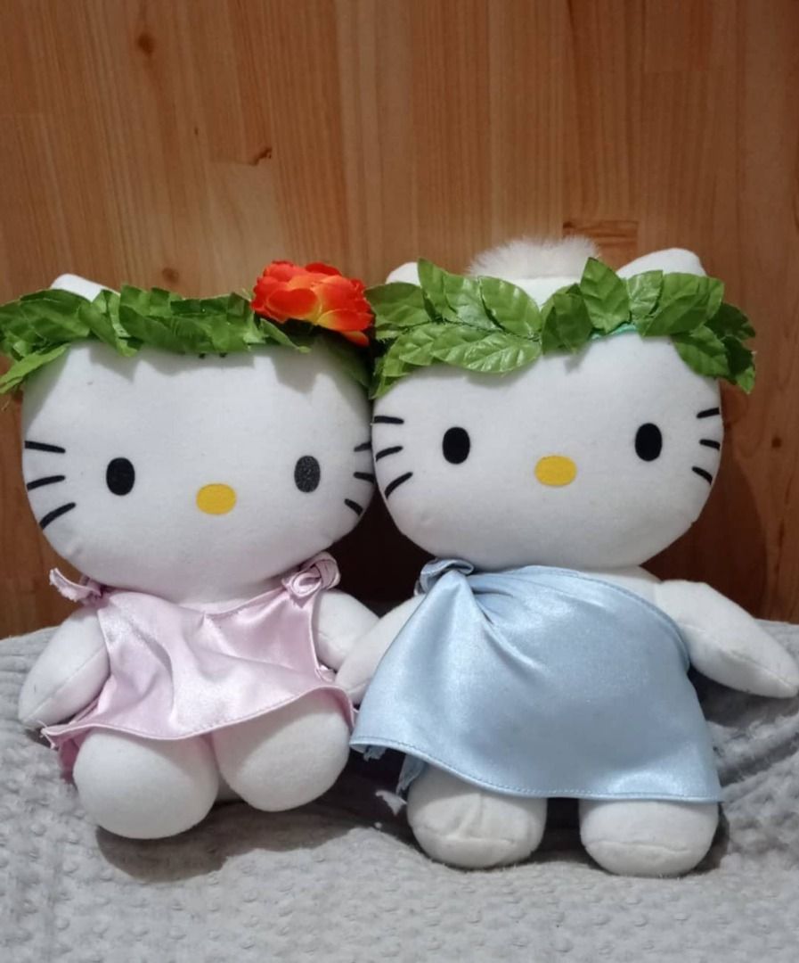 Sanrio HK Hello Kitty Vintage Couple Mascot 7", Hobbies & Toys, Toys ...