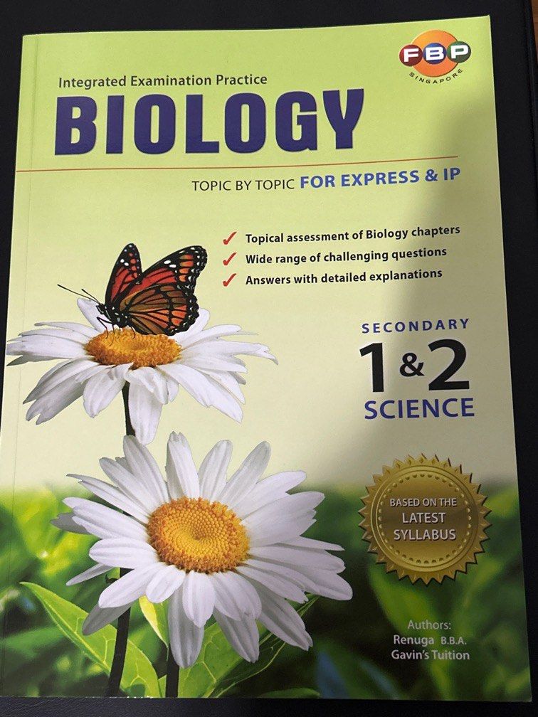 Sec 1 &2 Biology assessment bk for express and IP, Hobbies & Toys ...