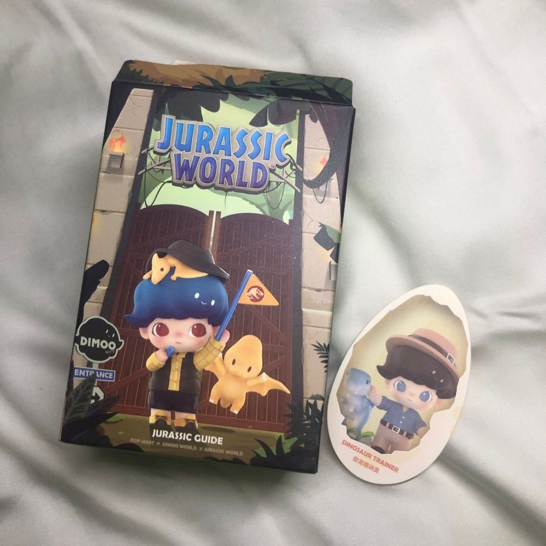 selling dimoo jurassic world popmart, Hobbies & Toys, Toys & Games on ...