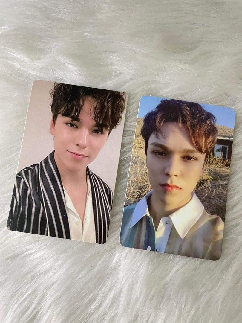 seventeen vernon photocards, Hobbies & Toys, Memorabilia & Collectibles ...