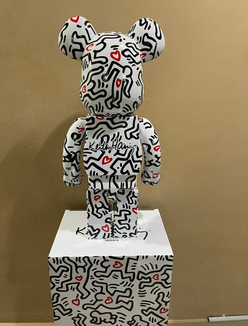 SG Ready Stock! Keith Haring #8 1000% Bearbrick, Hobbies & Toys, Toys ...