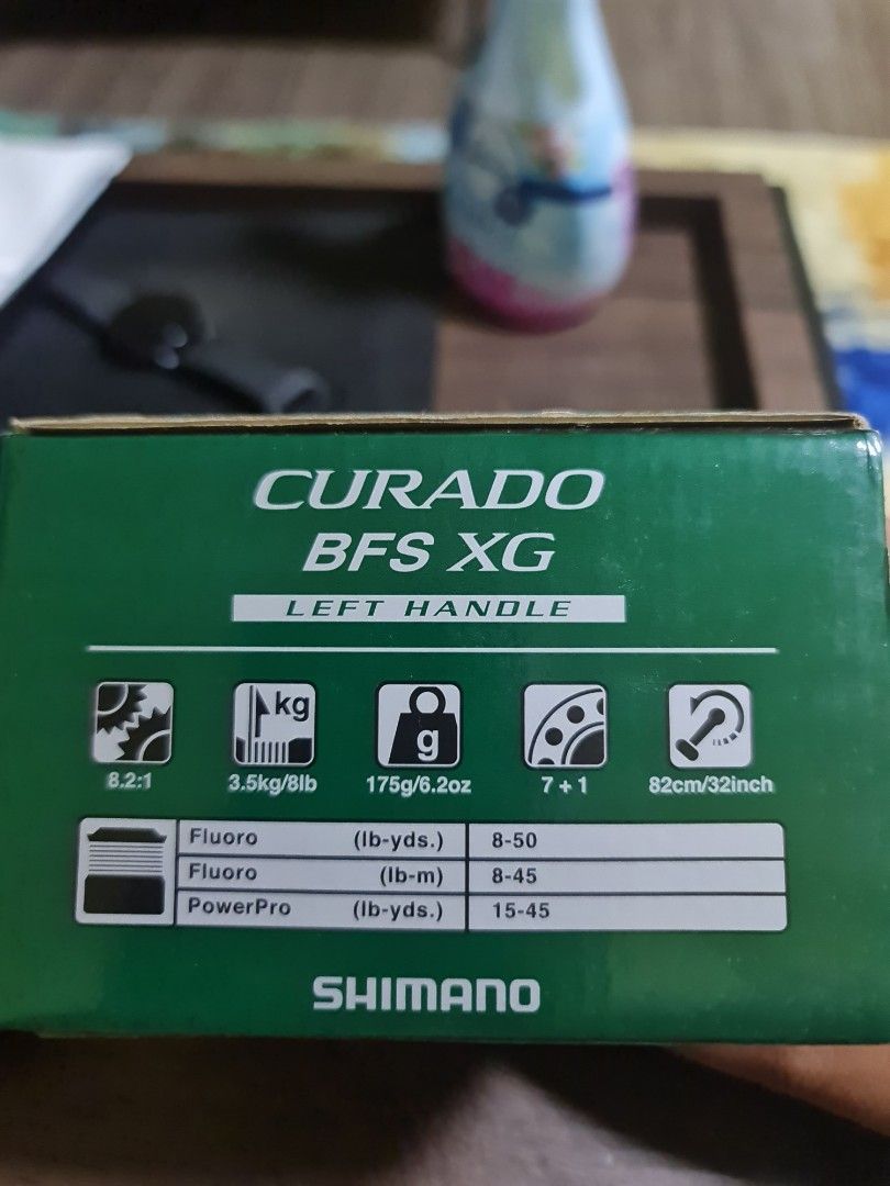 Shimano curado BFS XG, Sports Equipment, Fishing on Carousell