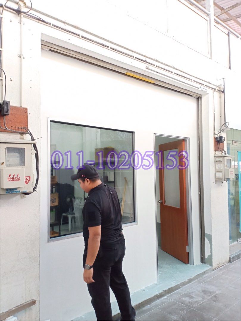Shopfront Partition Wall Gypsum Glass, Services, Home Services ...