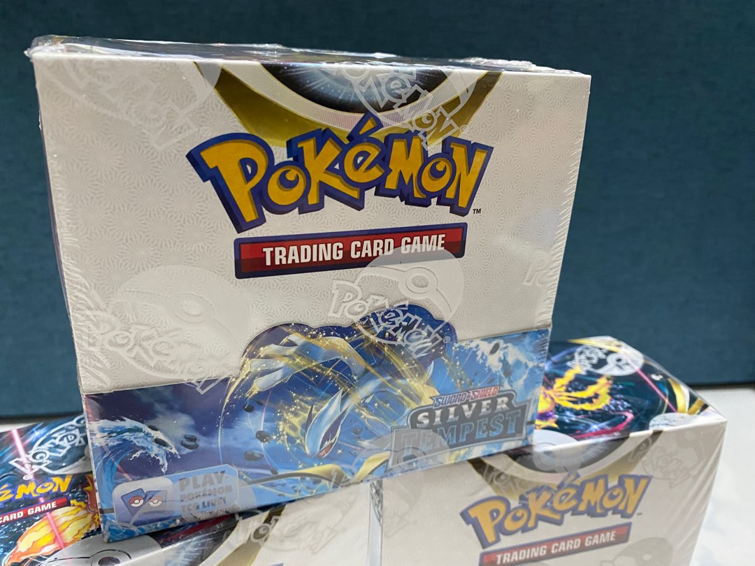 [AVAILABLE] Pokemon TCG Silver Tempest Booster Box , Hobbies & Toys ...