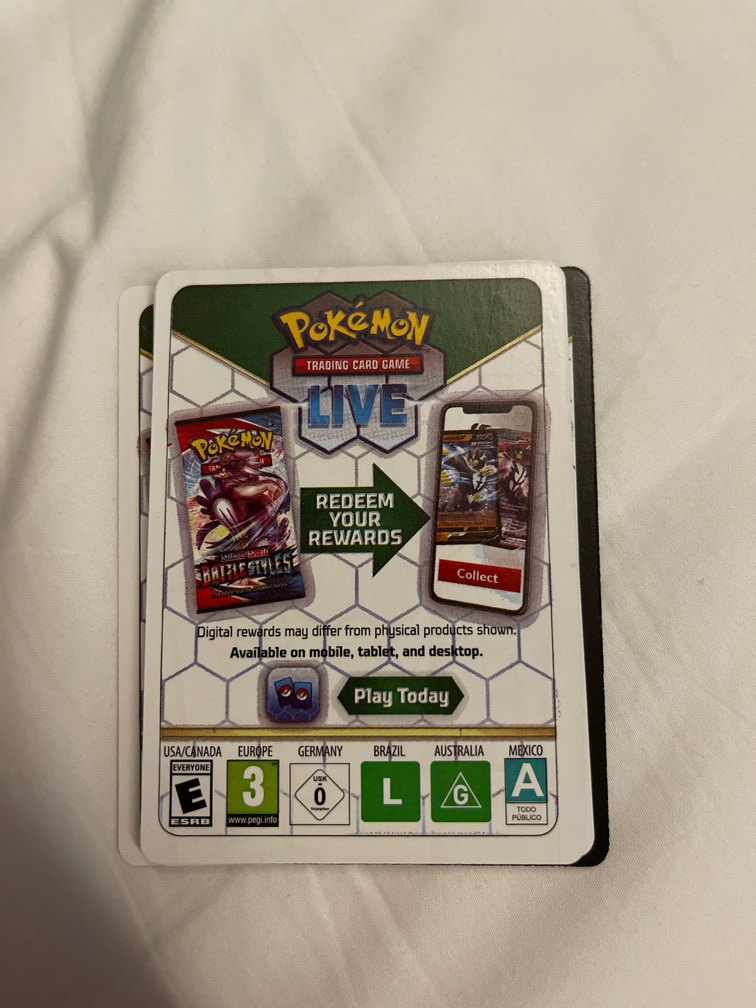 Silver tempest code cards, Hobbies & Toys, Toys & Games on Carousell