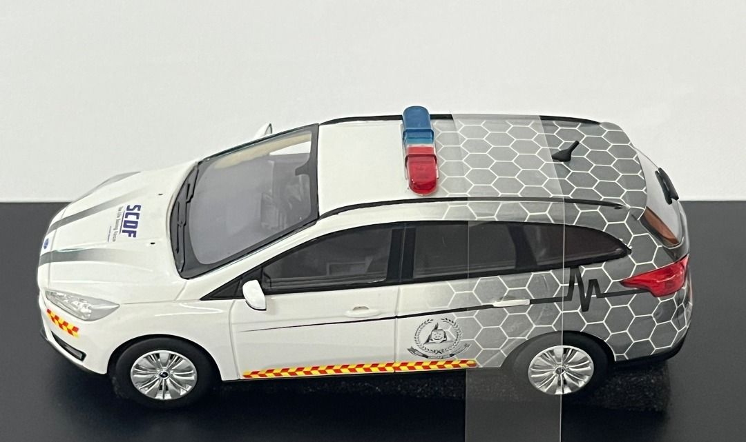 Singapore Civil Defence Force (SCDF) Vehicle Model (1:43), Hobbies ...