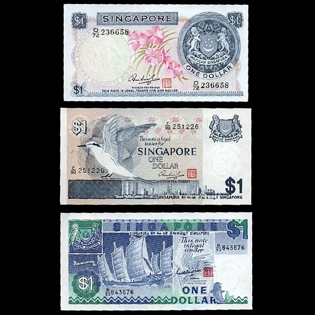 Singapore 3 Generations Old Notes For Collectible, Hobbies & Toys ...