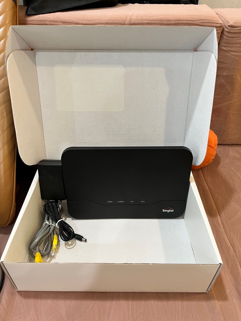 Singtel Mesh Router, Computers & Tech, Office & Business Technology on ...