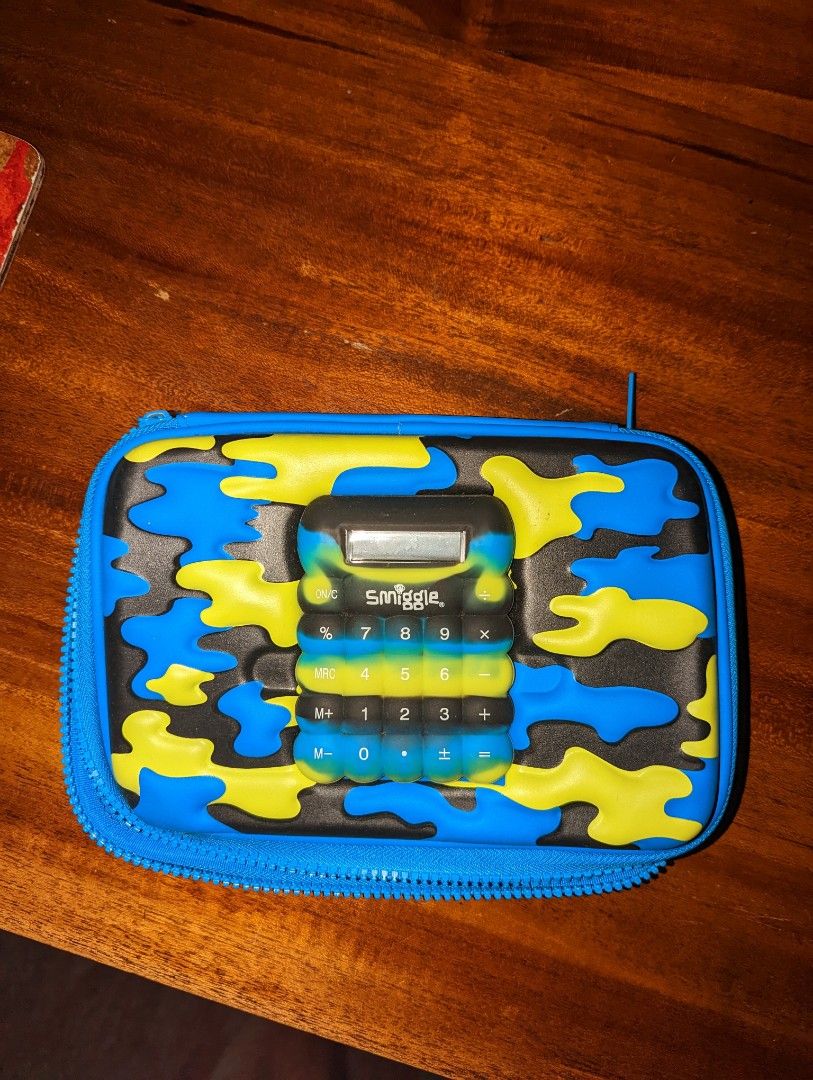 Smiggle Calculator Pencil Case, Everything Else on Carousell