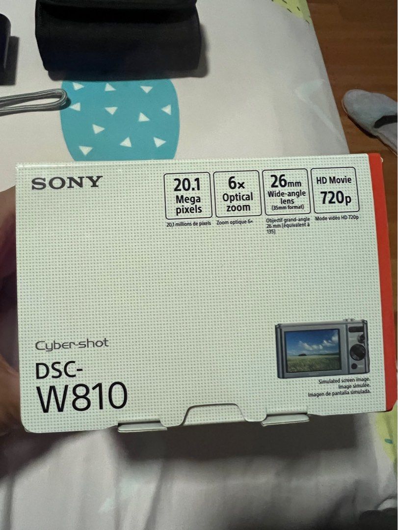 Sony Cyber shot DSC- W810, Photography, Cameras on Carousell