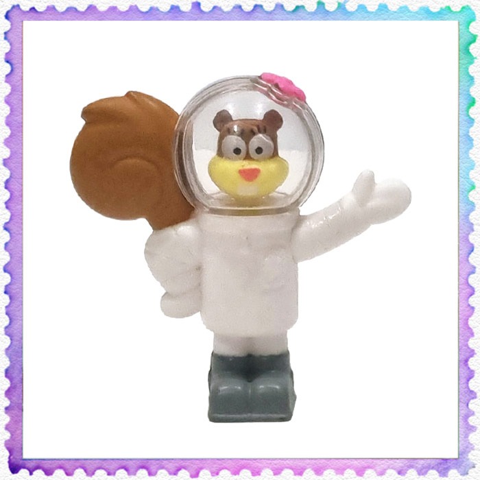 Spongebob Squarepants SANDY CHEEKS McDonald's Figure Toy Happy Meal ...