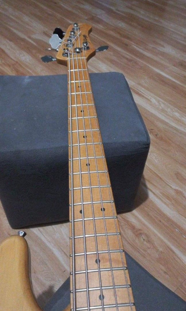 Stagg 5 string electric bass guitar, Hobbies & Toys, Music & Media ...