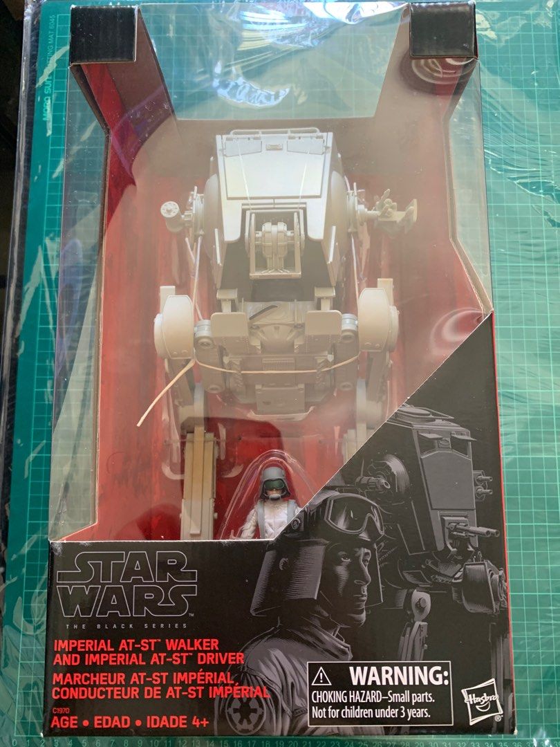 STAR WARS THE BLACK SERIES IMPERAL AT-ST WALKER AND IMPERIAL AT-ST ...