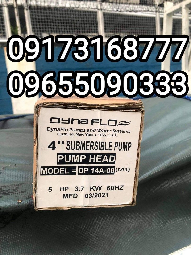 Submersible pump DYNA FLOW, Commercial & Industrial, Construction Tools ...