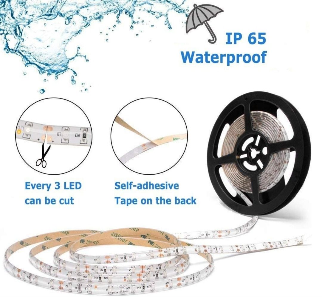 Super Bright 12V Led Strip 5050 (H043), Furniture & Home Living ...
