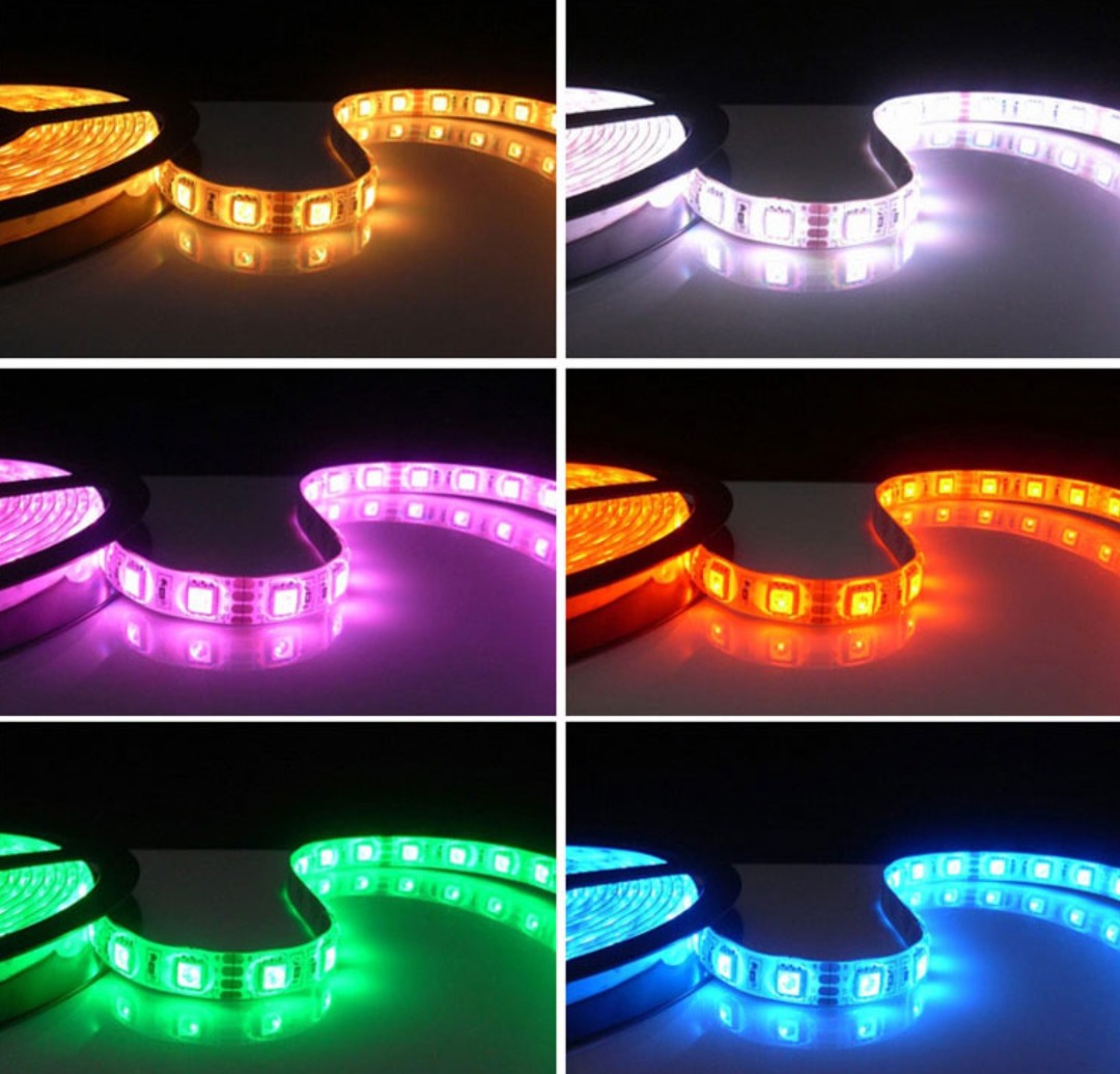 Super Bright 12V Led Strip 5050 (H043), Furniture & Home Living ...