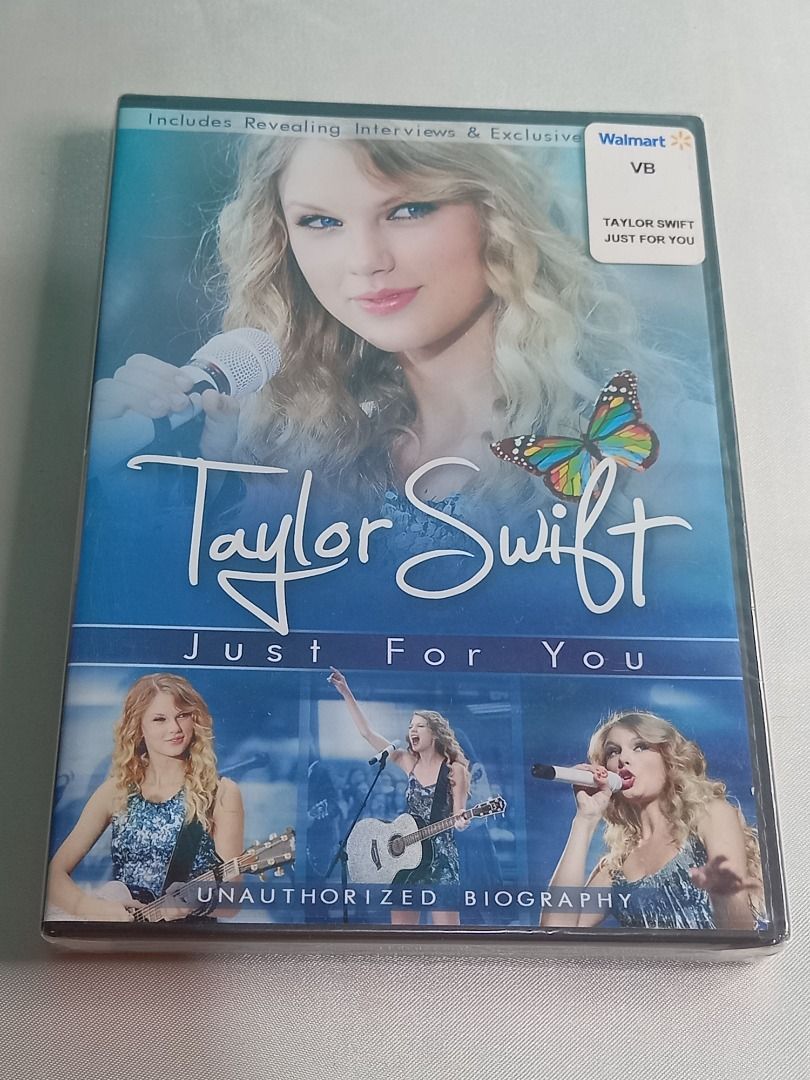 TAYLOR SWIFT "Just For You" UNAUTHORIZED BIOGRAPHY DVD, Hobbies & Toys ...