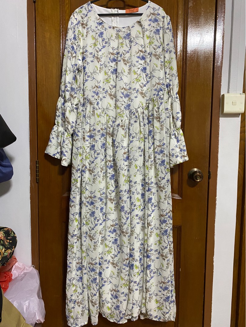 TBG Harvest Dress Floral PTP 55, Women's Fashion, Dresses & Sets ...