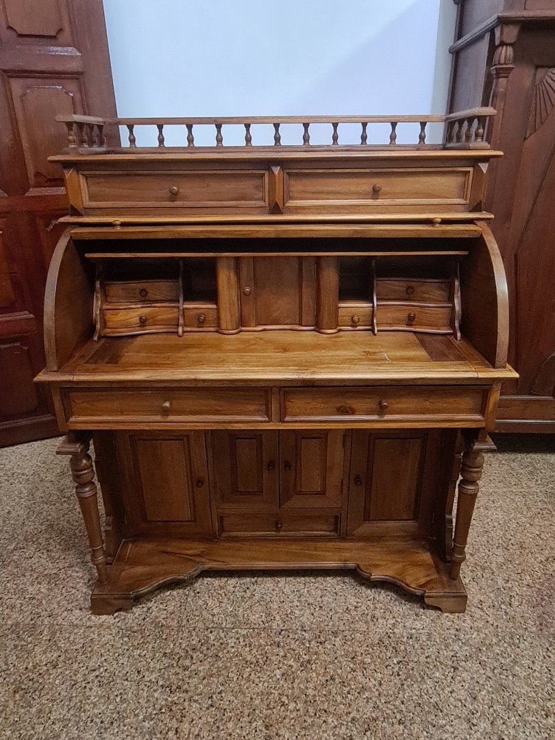 Teak wood table, Furniture & Home Living, Furniture, Tables & Sets on ...
