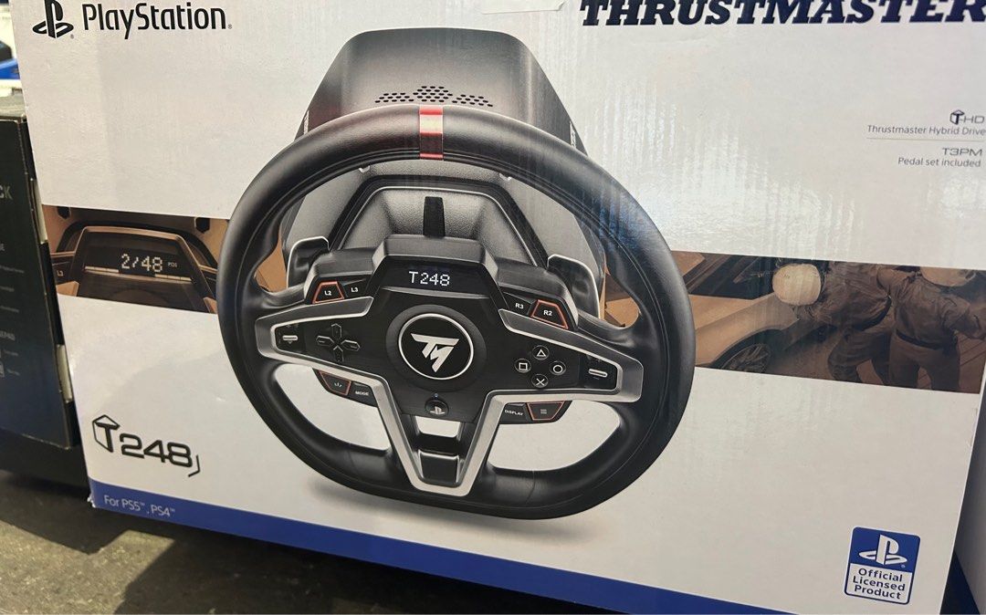 THRUST MASTER T248 PS Version, Video Gaming, Gaming Accessories, Controllers on Carousell