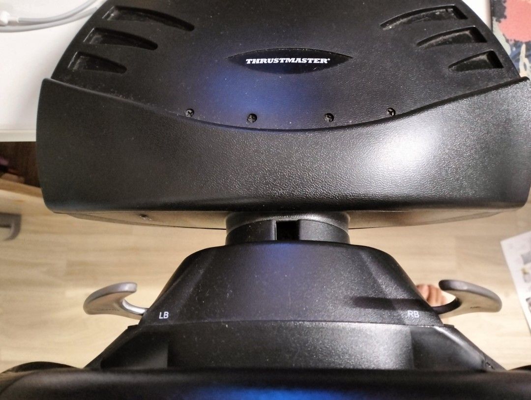 Thrustmaster t80 Ferrari 458 with paddle, Video Gaming, Gaming ...