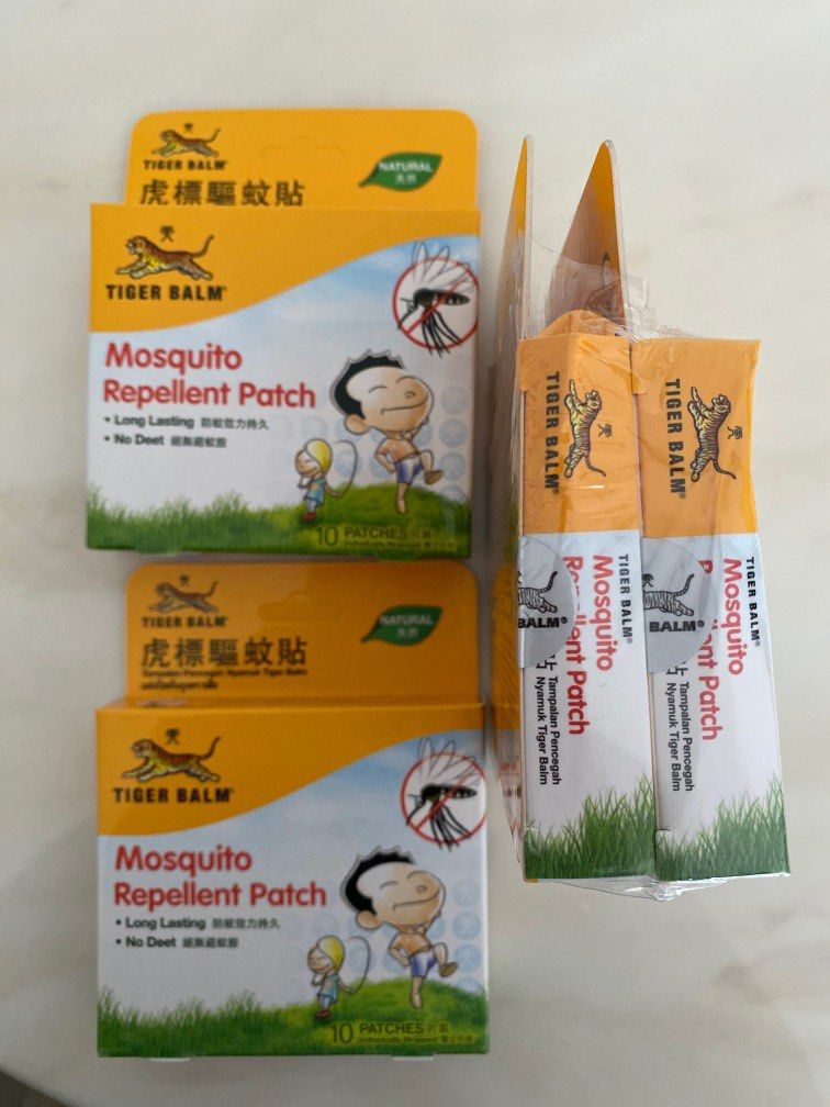 Tiger Balm Mosquito Patch, Health & Nutrition, Insect Repellent on ...