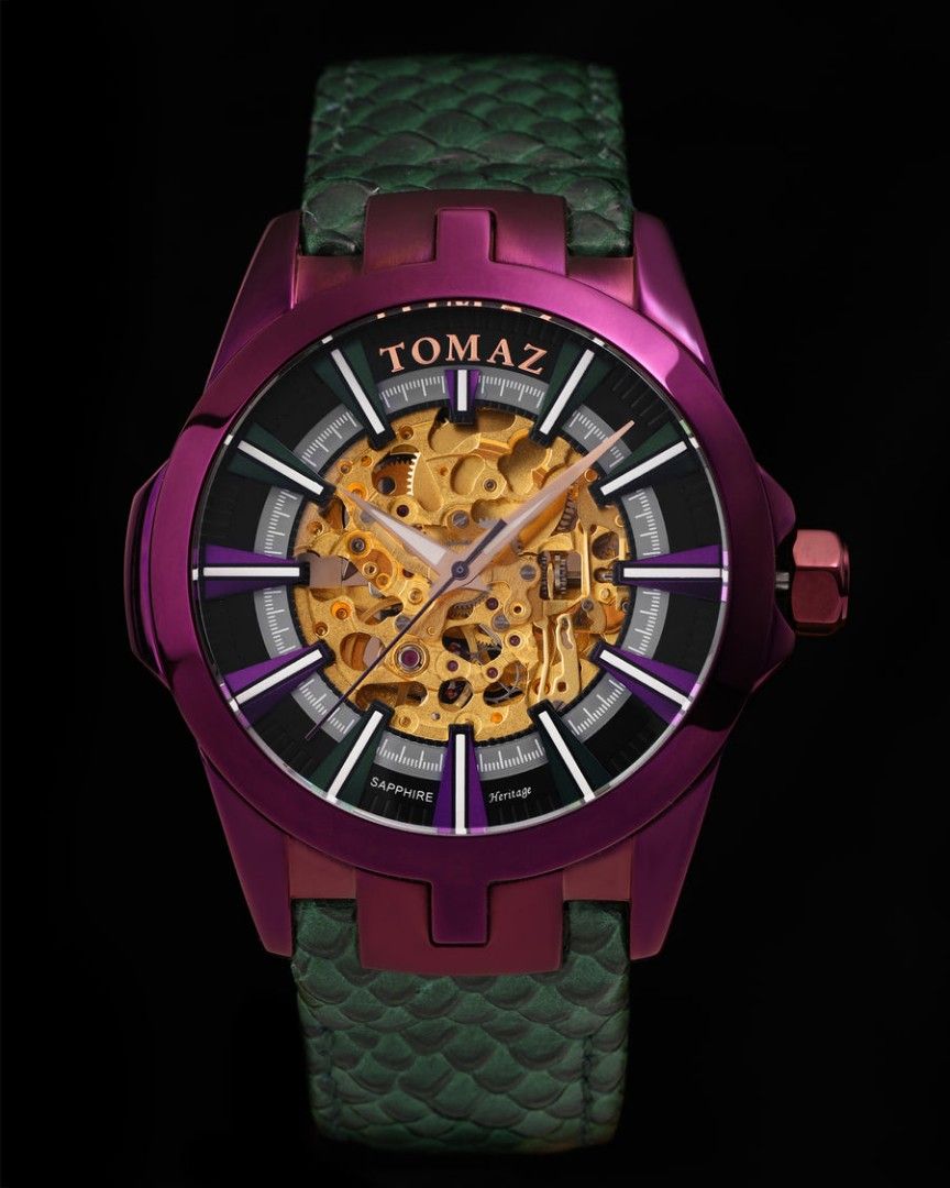 Tomaz Skeleton TW003 / Jam Skeleton Tomaz TW003, Men's Fashion, Watches ...