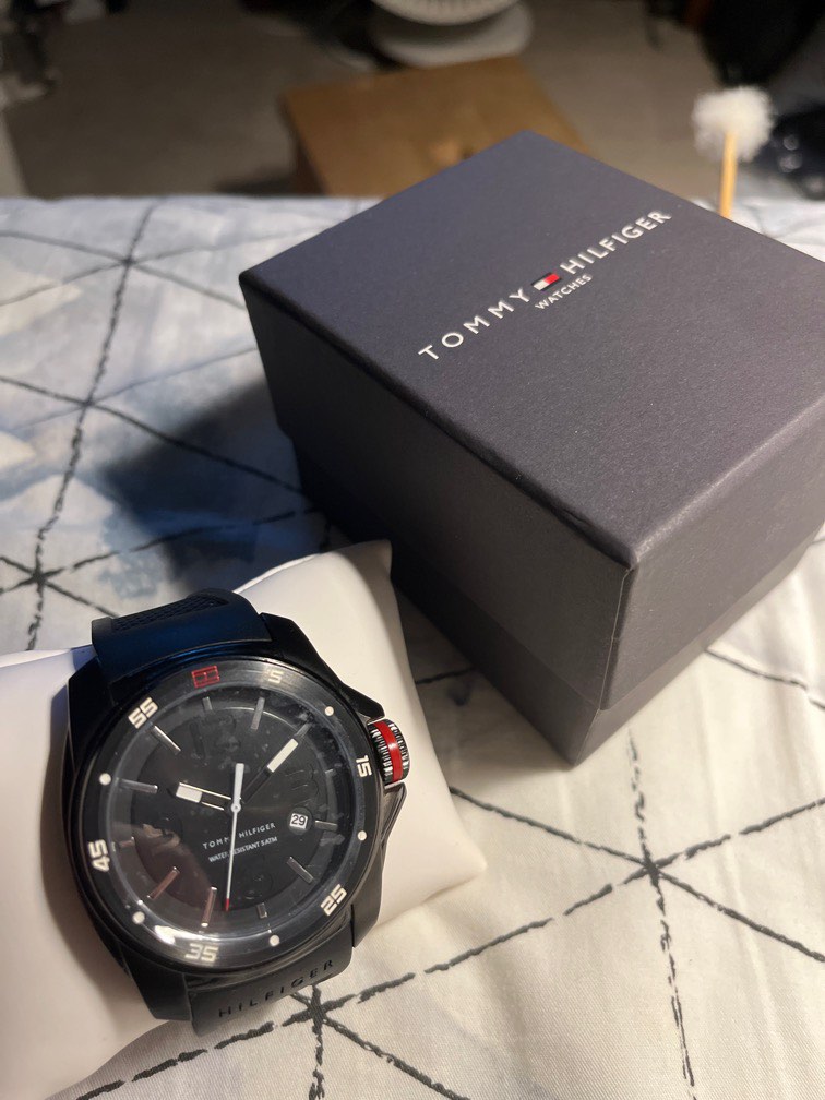 Tommy Hilfiger Men's 1790708 Analog, Men's Fashion, Watches ...
