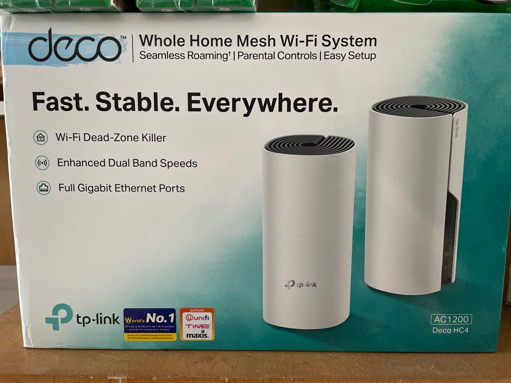 TP Link Deco HC4 AC1200 Wifi Mesh [ONE MESH ONLY], Computers & Tech ...