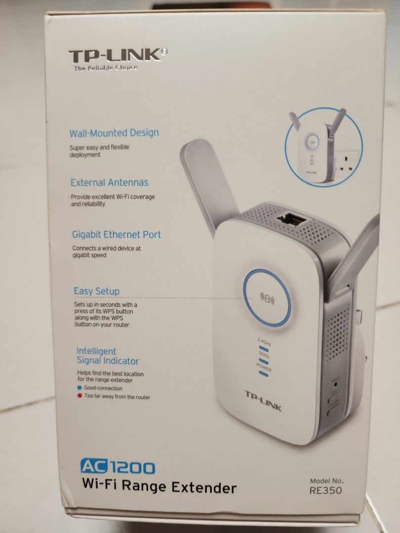TP-Link AC1200 Wi-Fi Range Extender, Computers & Tech, Parts ...