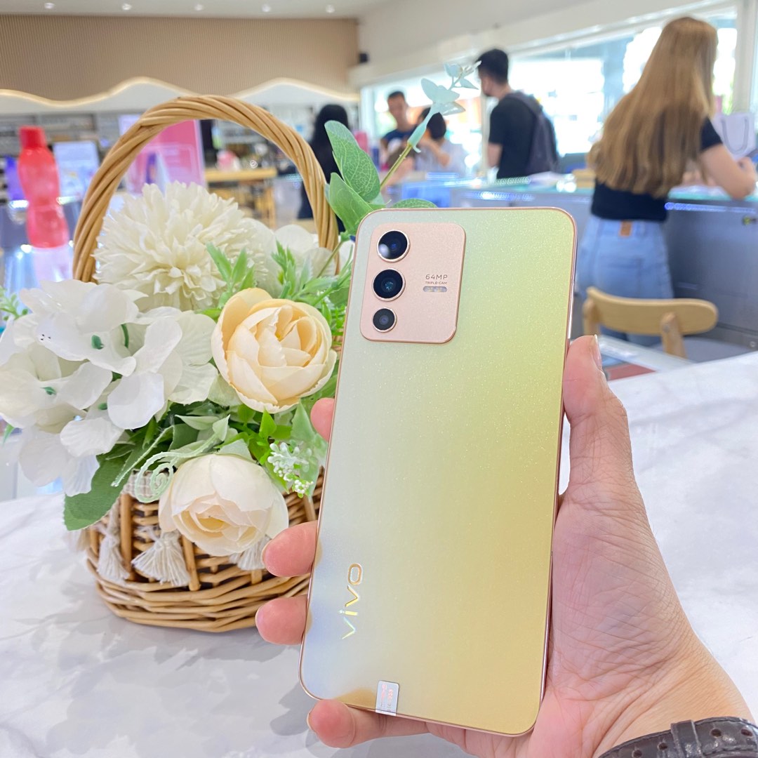 ♻️TRADE IN WELCOME - VIVO V23 5G 12+256GB GOLD RM1230, Mobile Phones ...