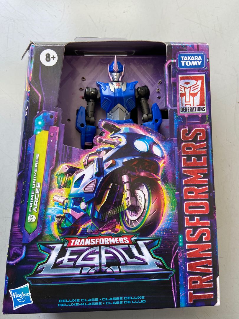Transformers transformer generations Legacy Deluxe Class Arcee 女電單車 ...