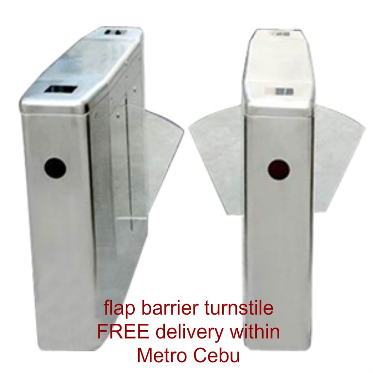 Turnstile Access Control System Flap Barrier Turnstile Acrylic Panel ...